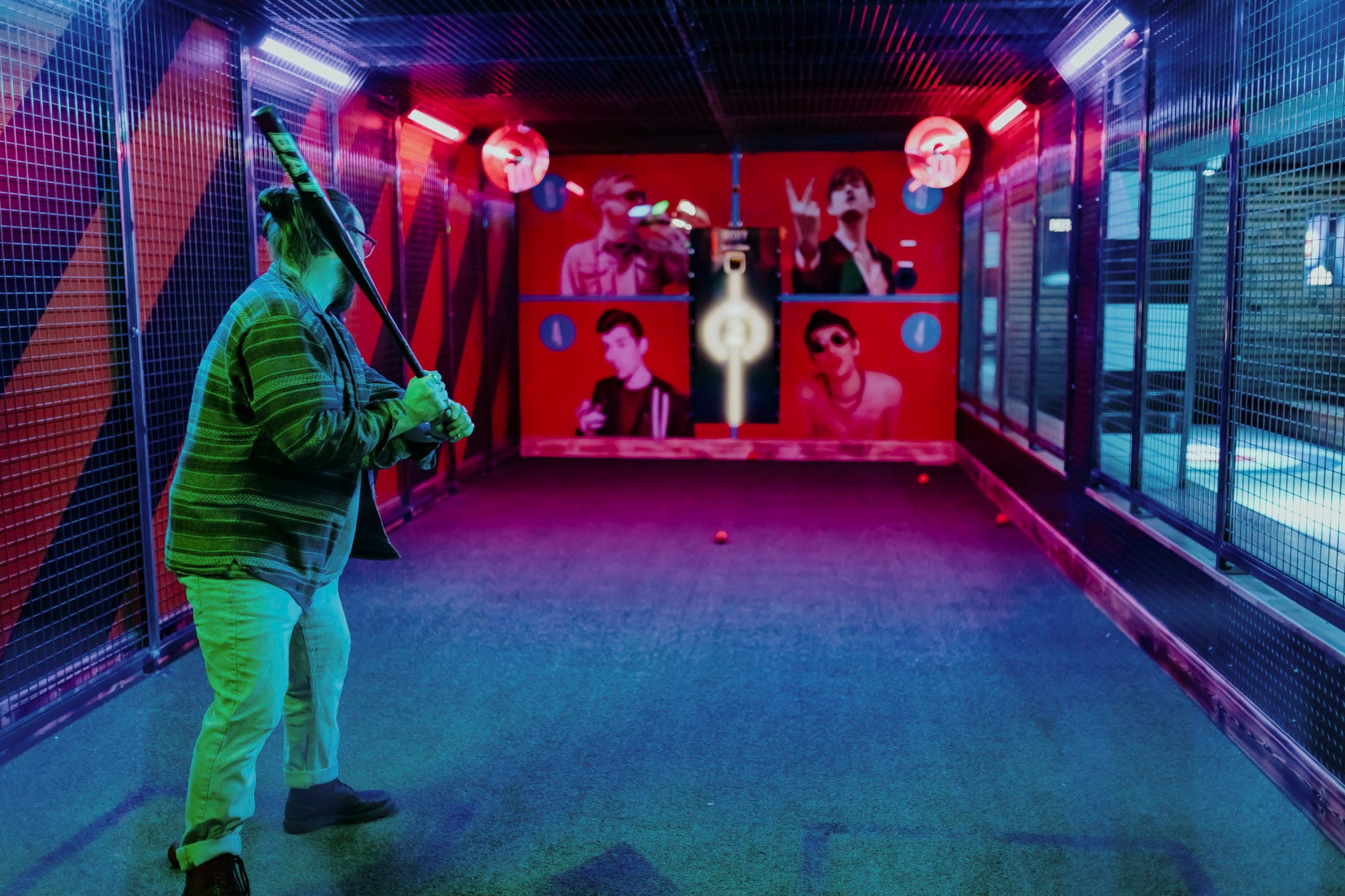 Baseball Batting Cage Nottingham | Roxy Ball Room | Roxy Lanes