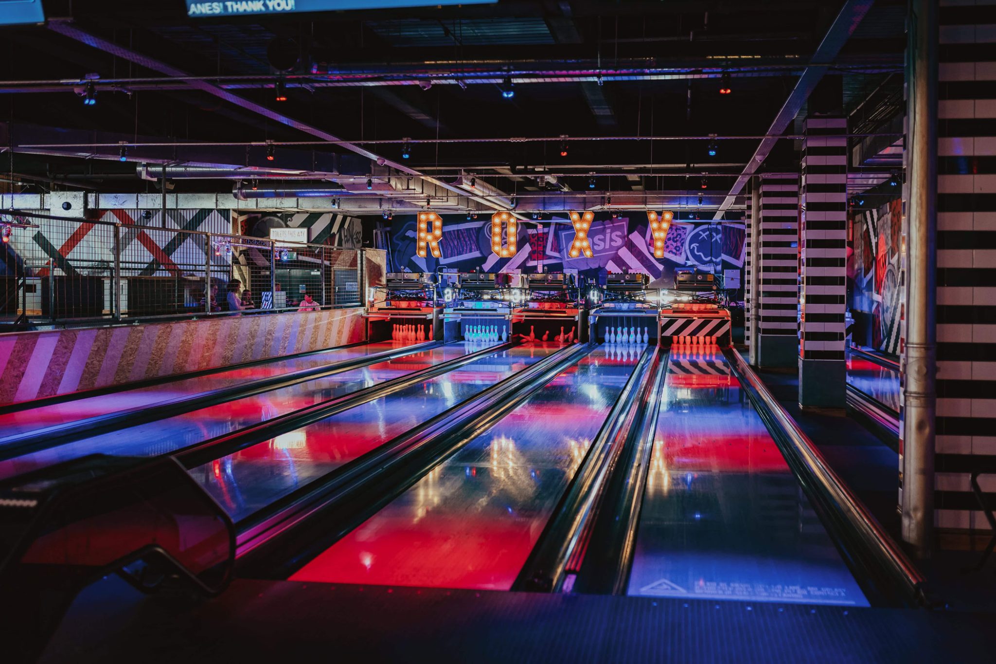 Roxy Lanes The Friary, Cardiff | Ten Pin Bowling, Food & Drinks